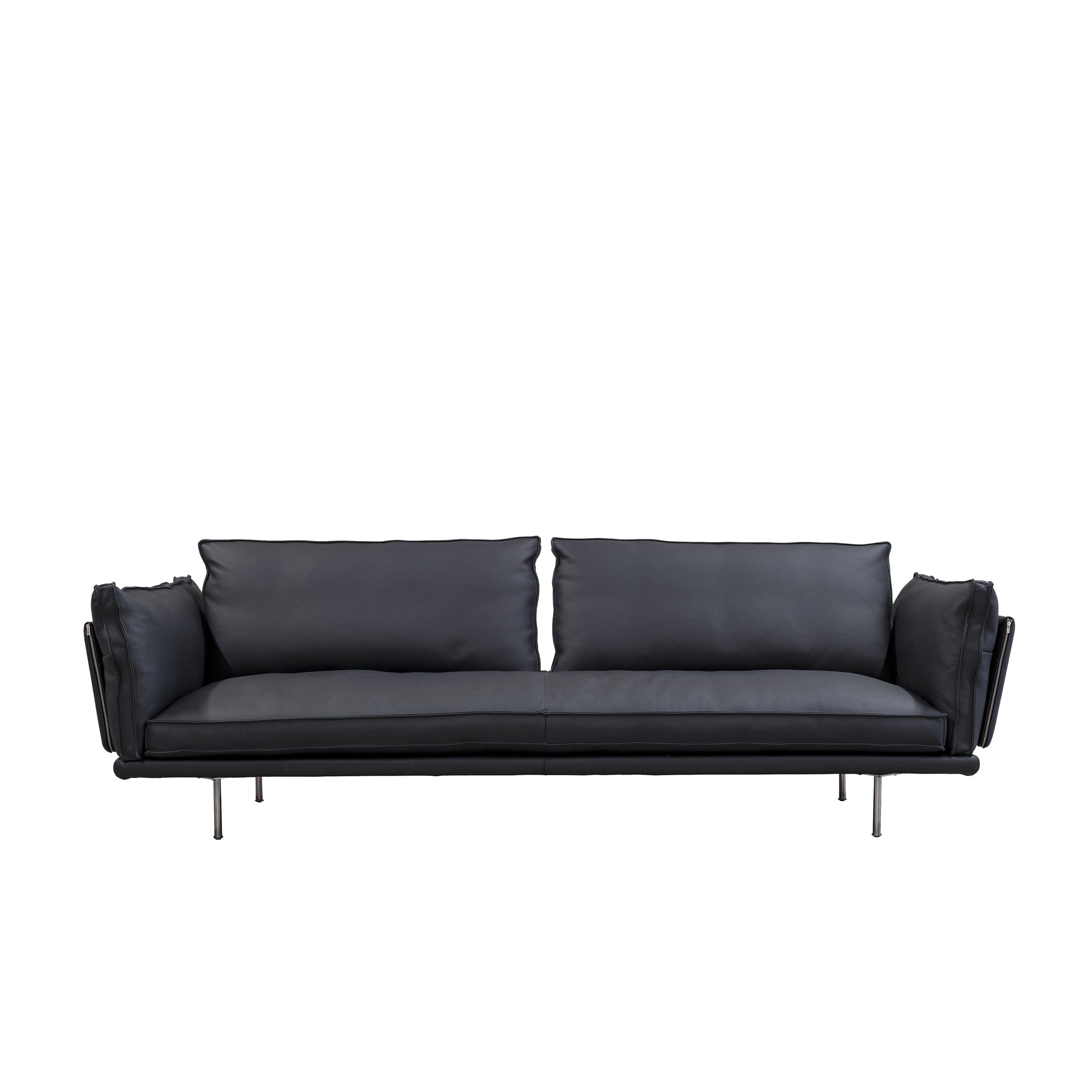Cierre Divine Sofa in Leather - made in Italy – Spencer Interiors