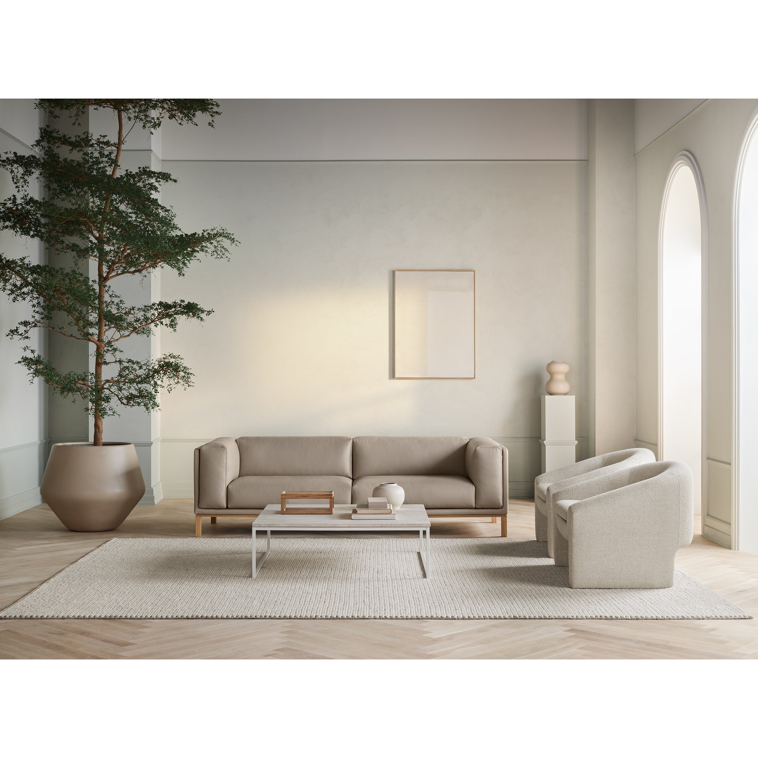 Bolia Denmark, Mielo Armchair in Sheepskin – Spencer Interiors