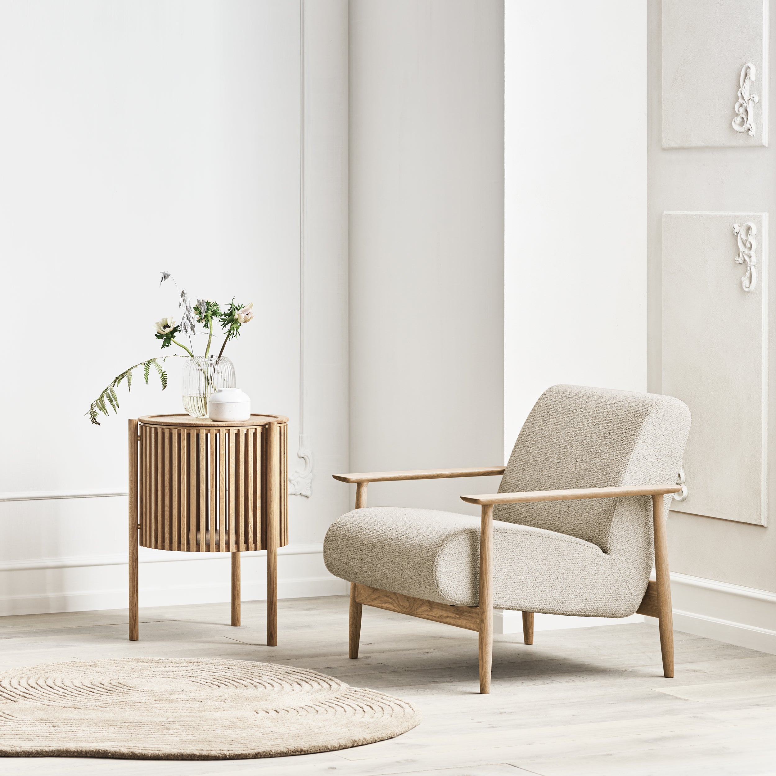 Bolia, Story Side Table in Solid Oak – Spencer Interiors