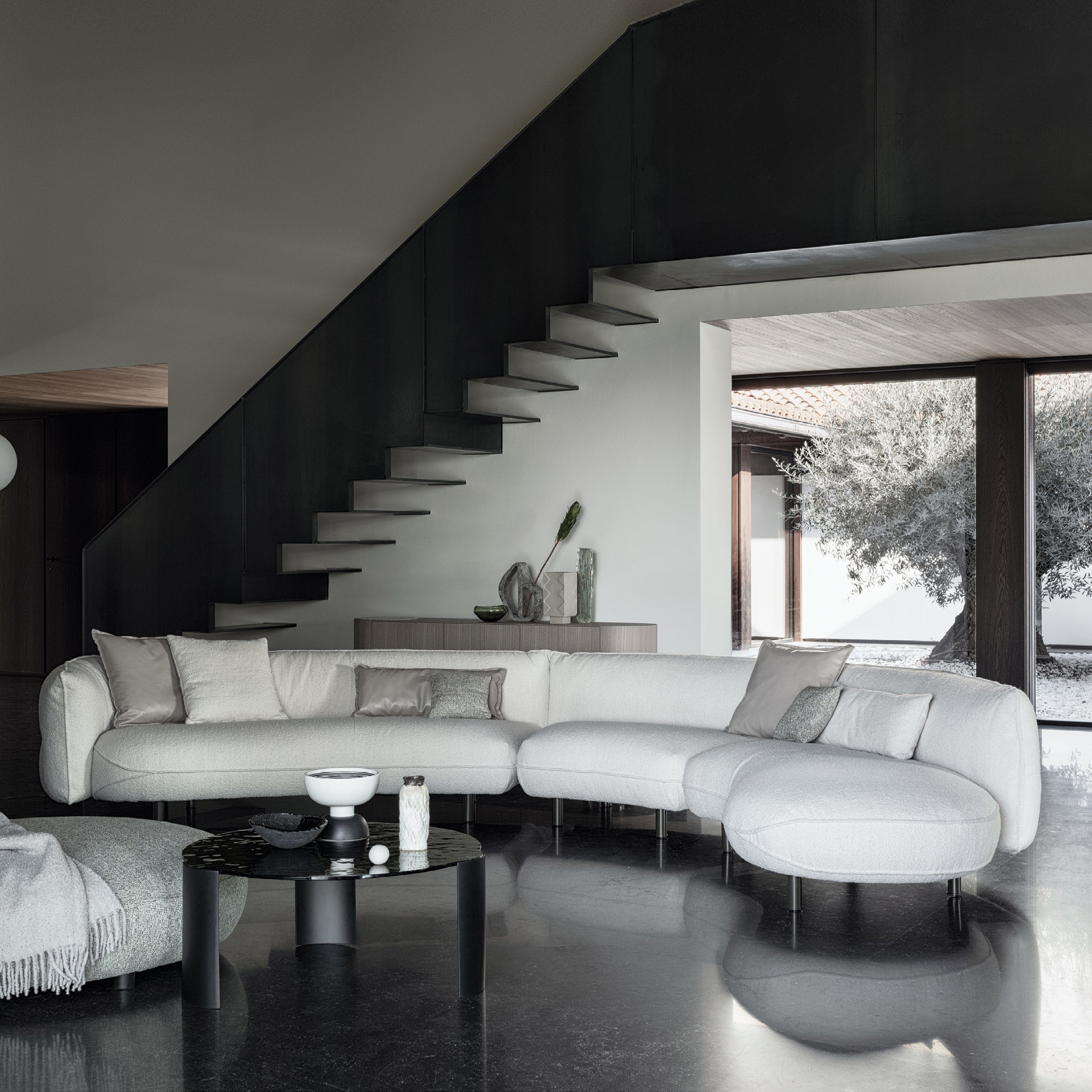 Cierre 3 Piece Seed Sectional 380- made in Italy – Spencer Interiors