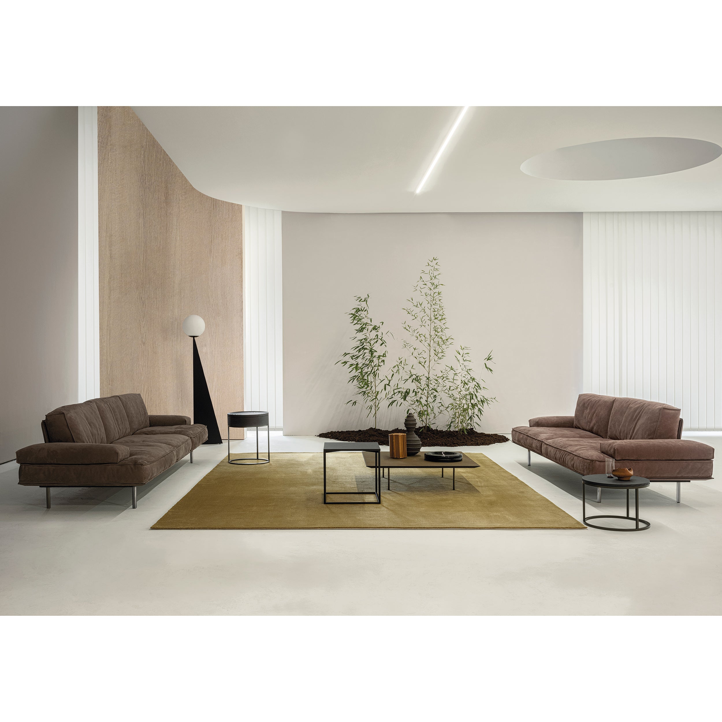 Cierre Vogue Sofa in Leather - made in Italy – Spencer Interiors