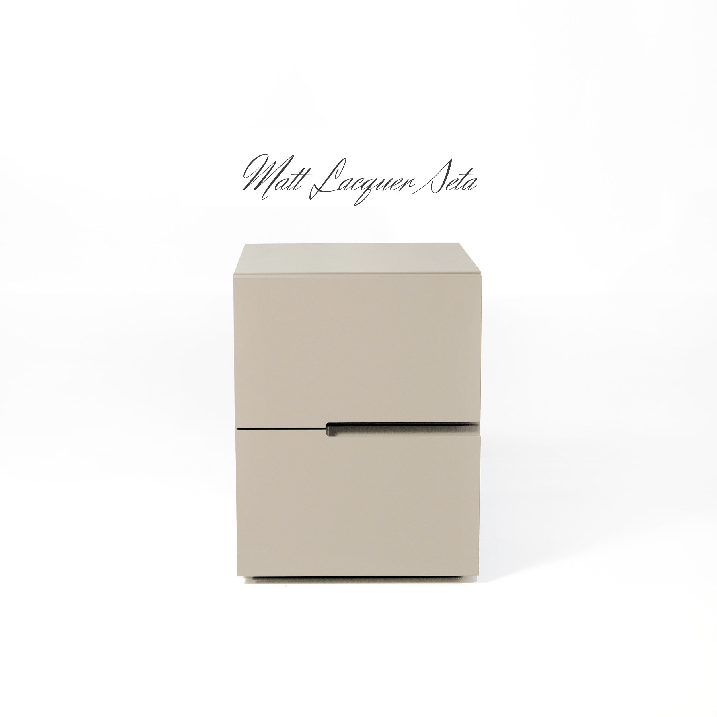 Pianca Segno 2 Drawer Nightstand – Spencer Interiors