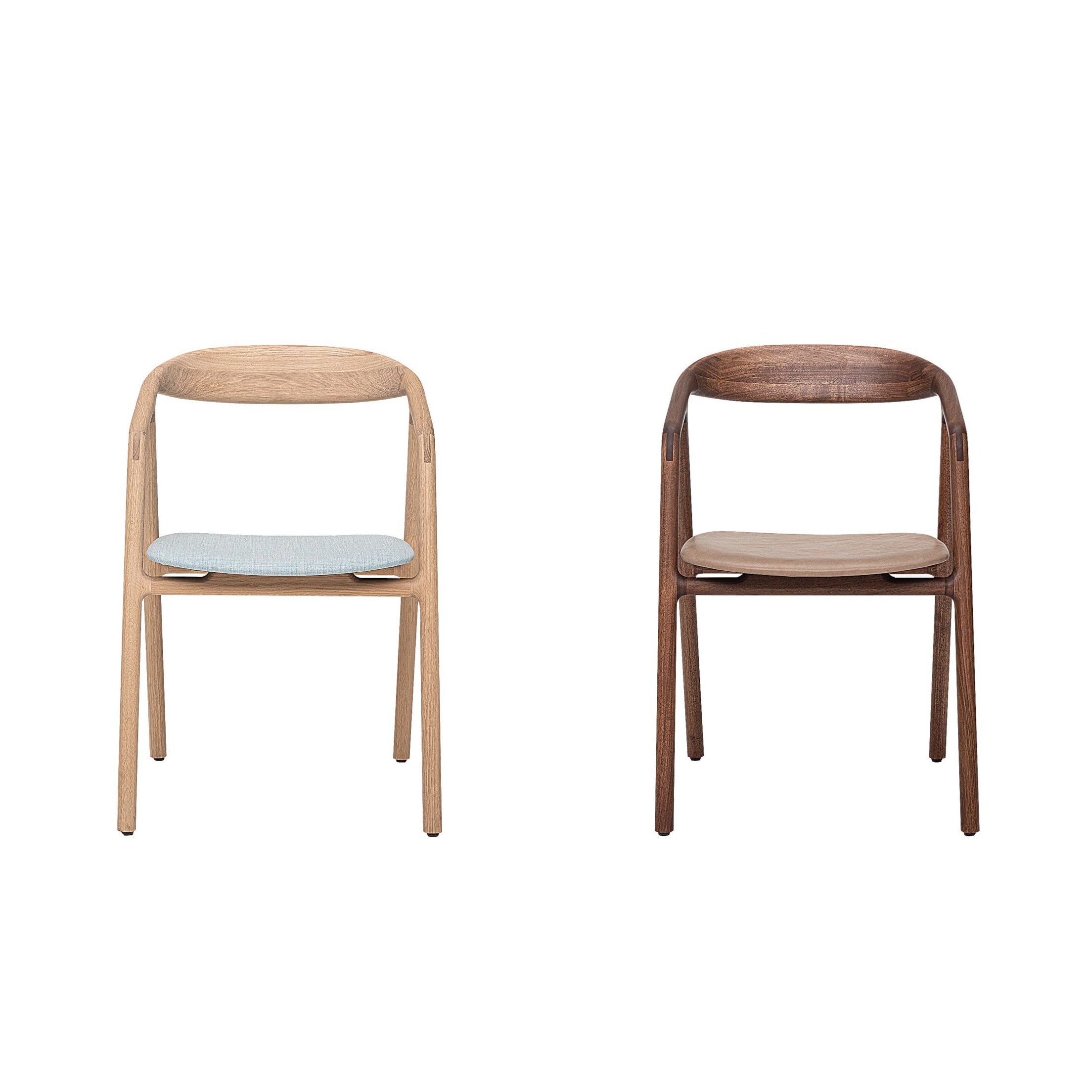 WOAK, Bled Chair in solid Walnut – Spencer Interiors
