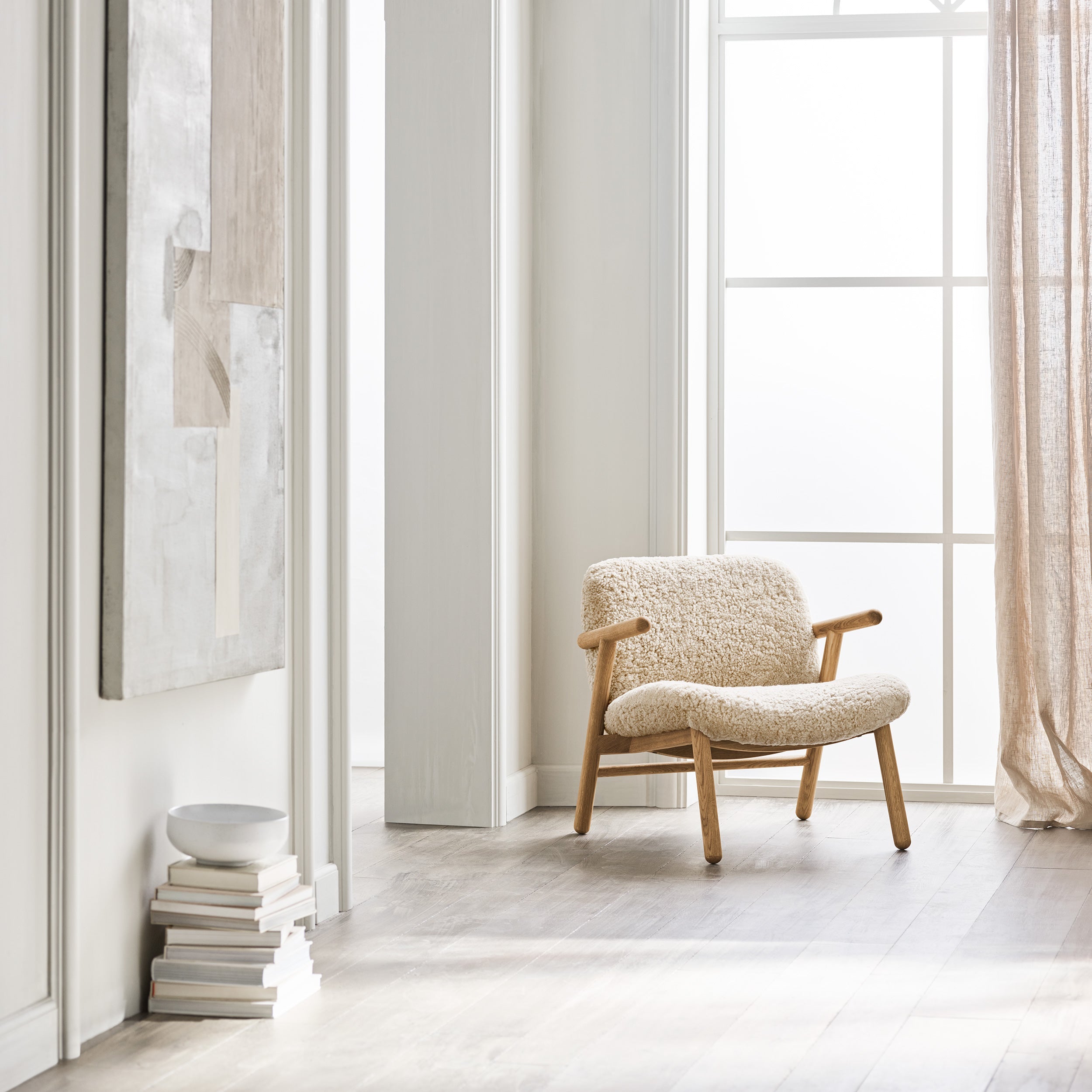 Bolia Denmark, Cosh Armchair Sheepskin – Spencer Interiors