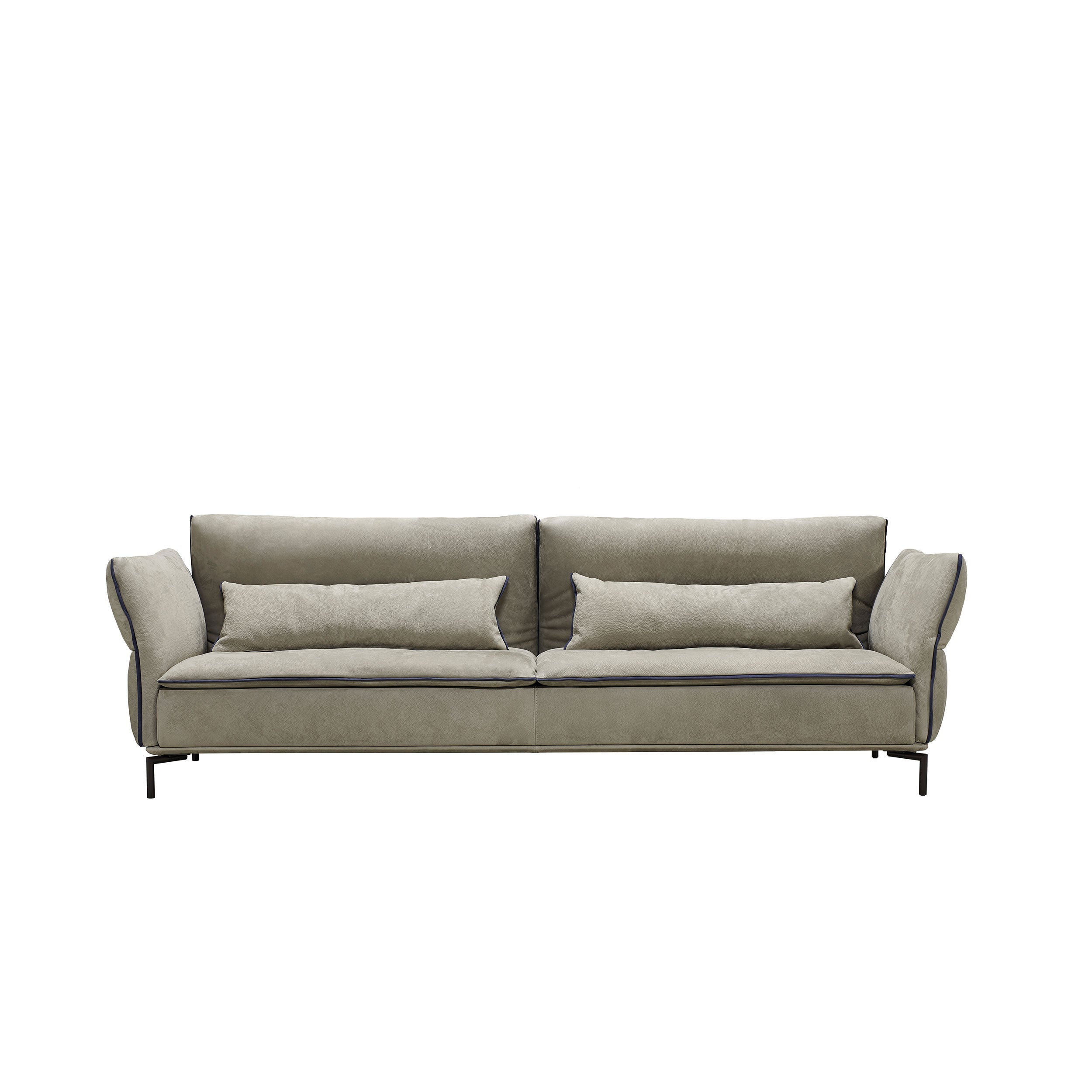 Cierre Simply Sofa in Leather - made in Italy – Spencer Interiors