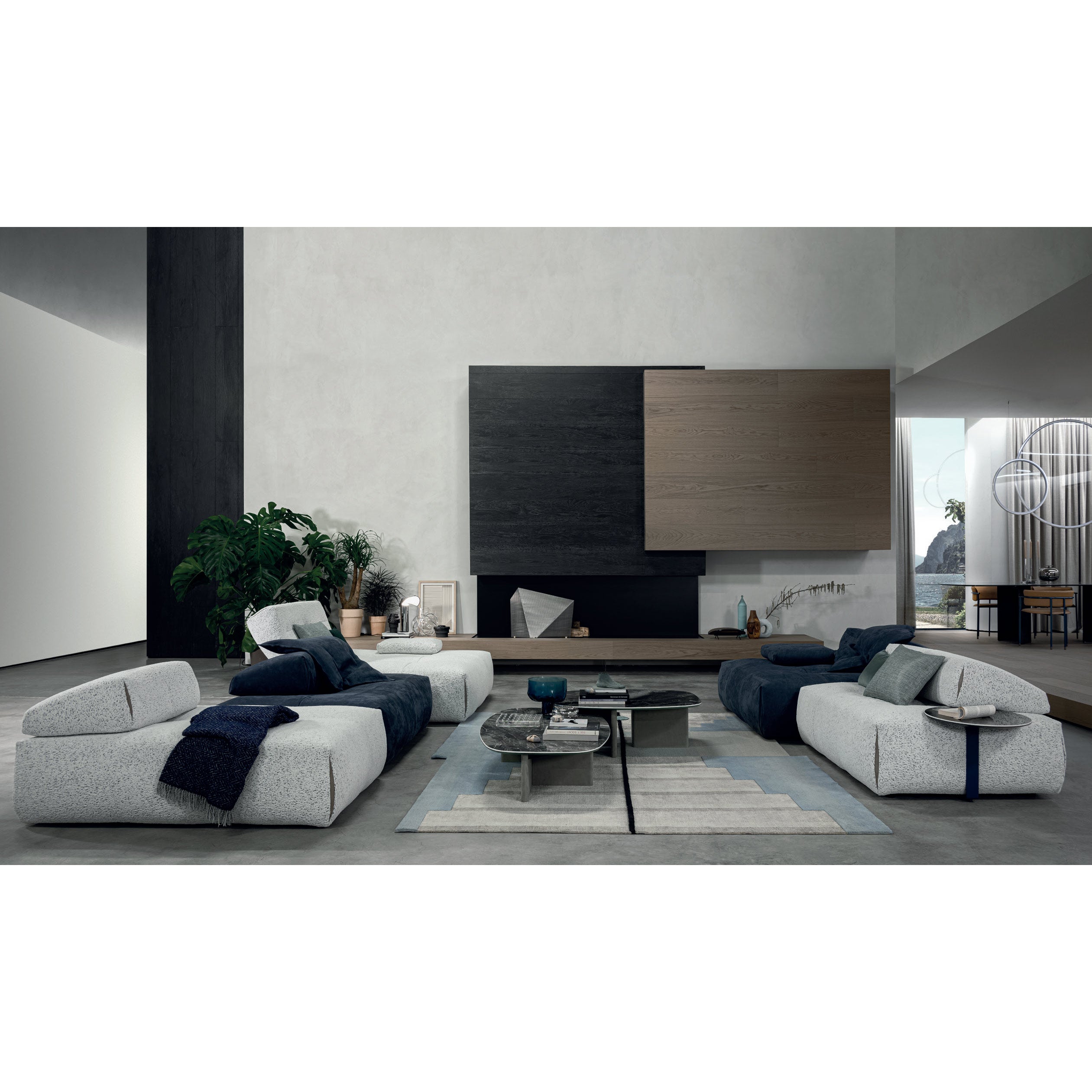 Cierre Tab Modular Seating - made in Italy – Spencer Interiors