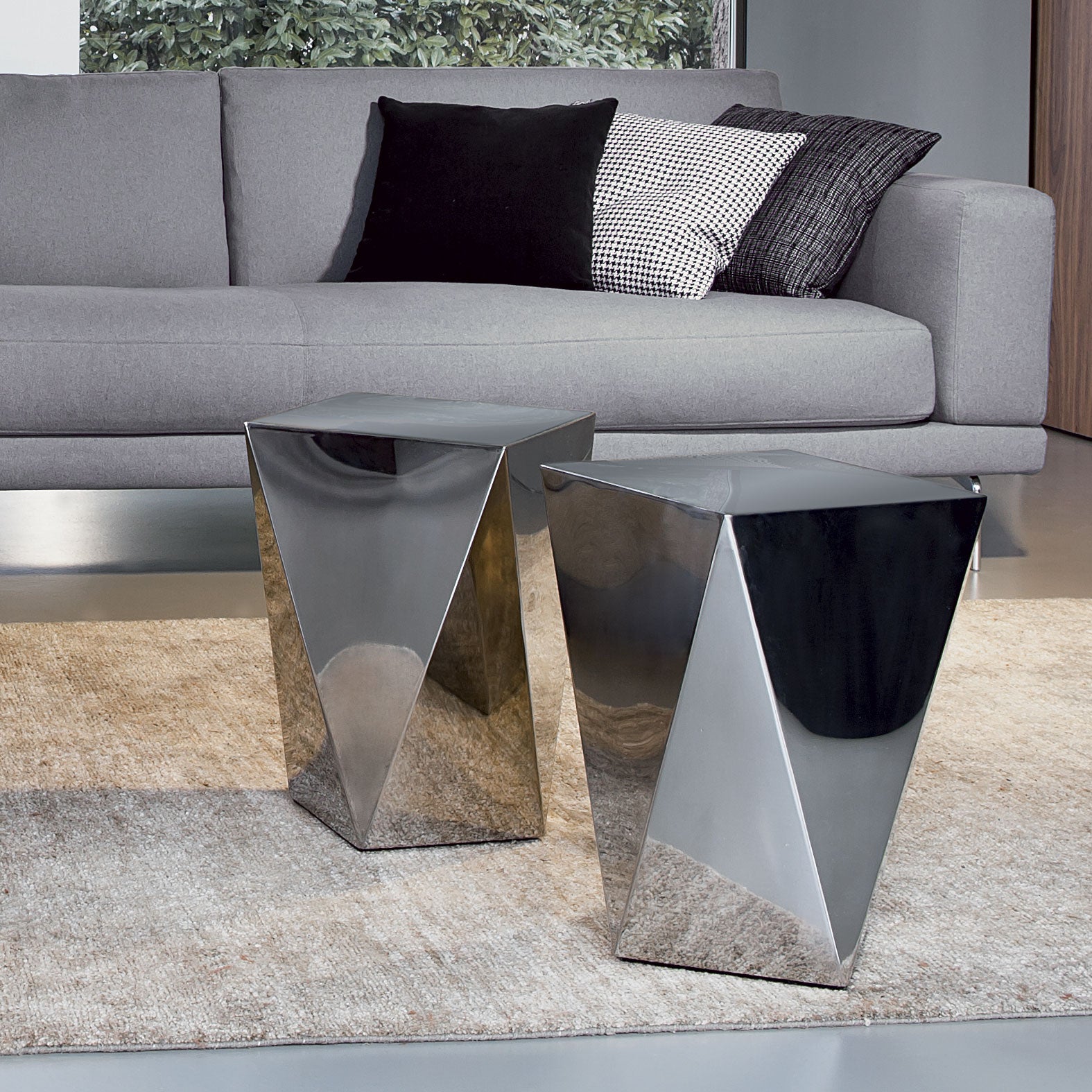 Vibieffe Diamond Side Table, made in Italy – Spencer Interiors