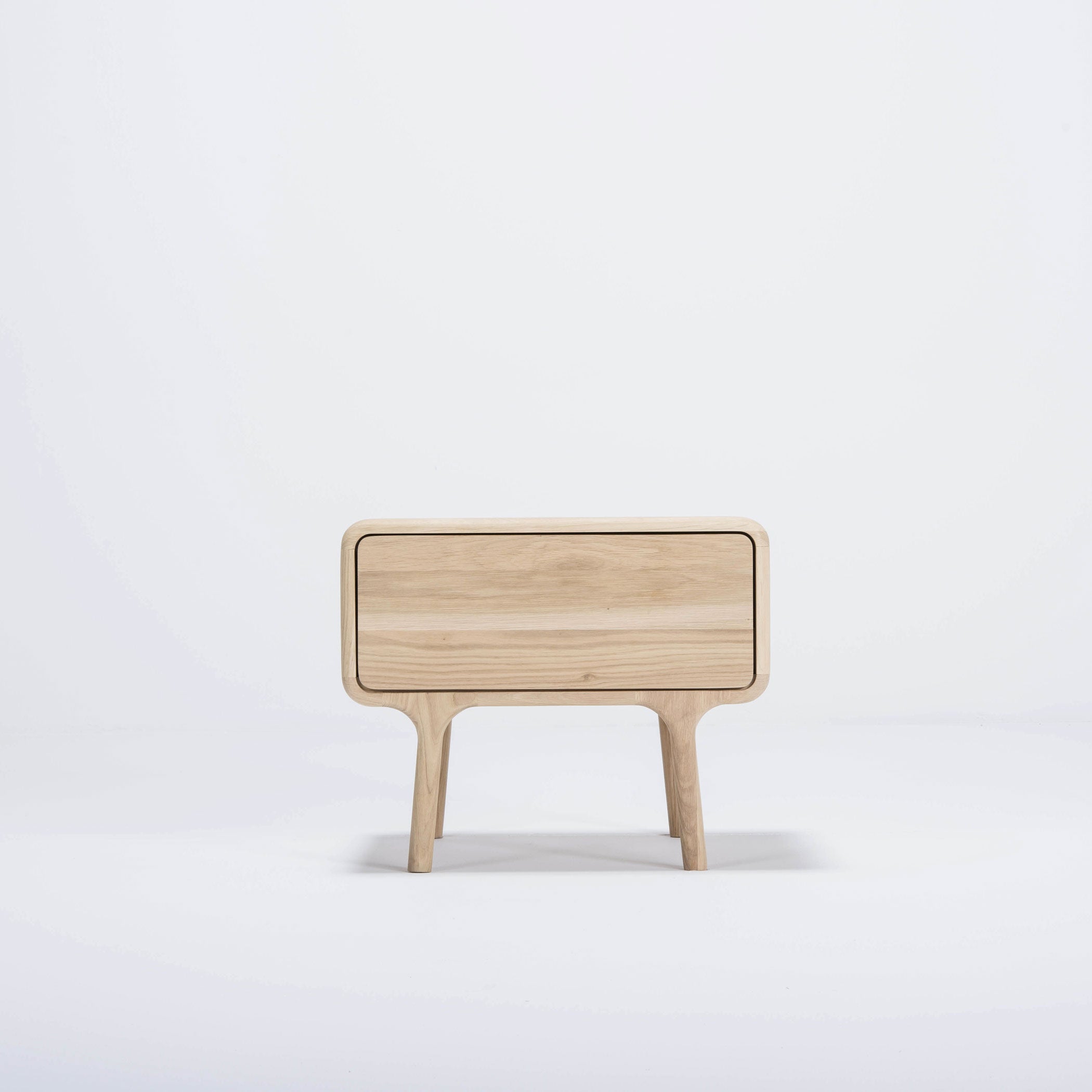 Gazzda Fawn Nightstand in solid Oak – Spencer Interiors