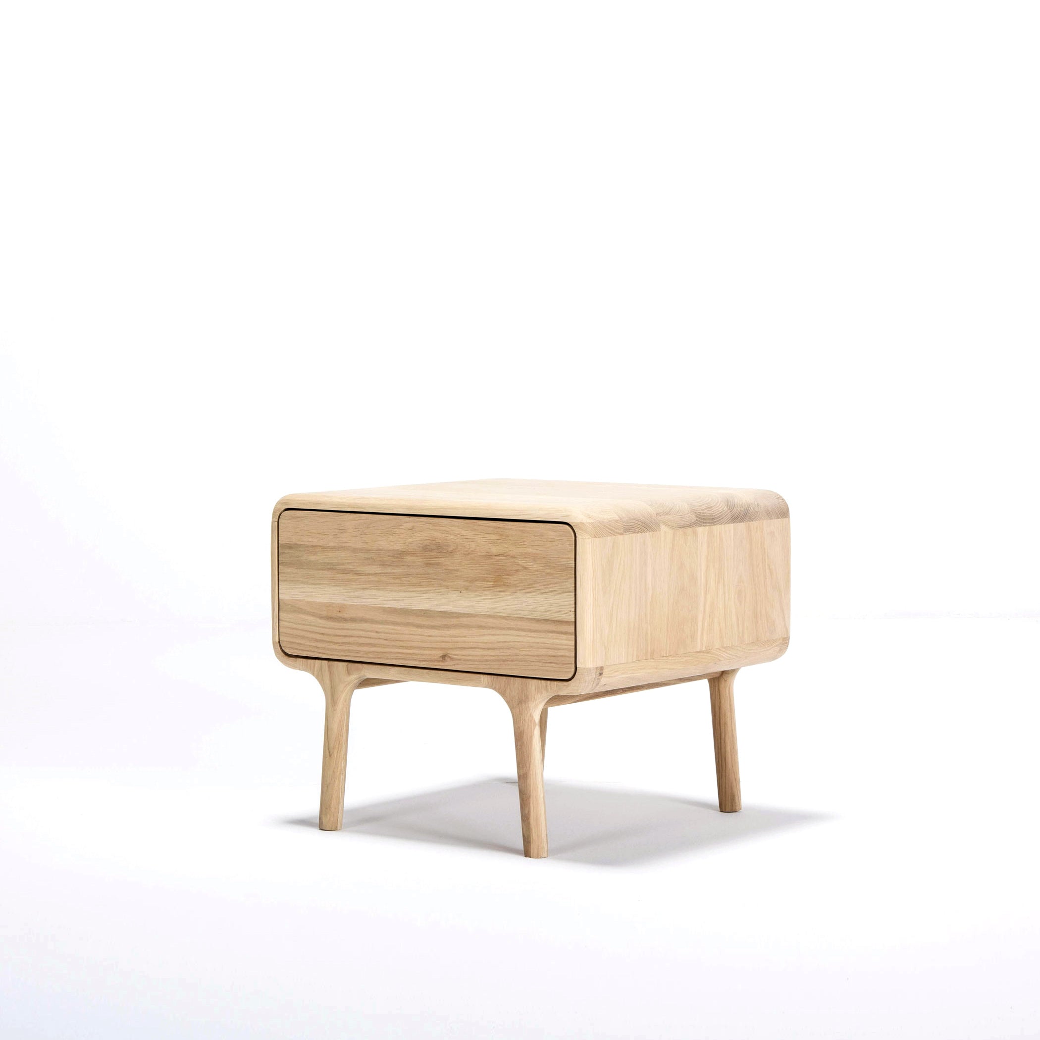 Gazzda Fawn Nightstand in solid Oak – Spencer Interiors