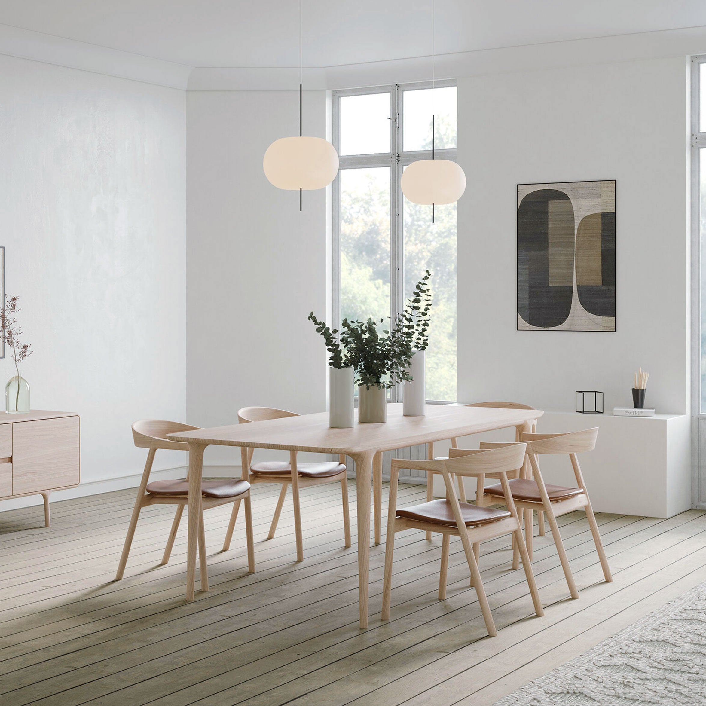 Gazzda Muna Chair in solid Oak | Spencer Interiors