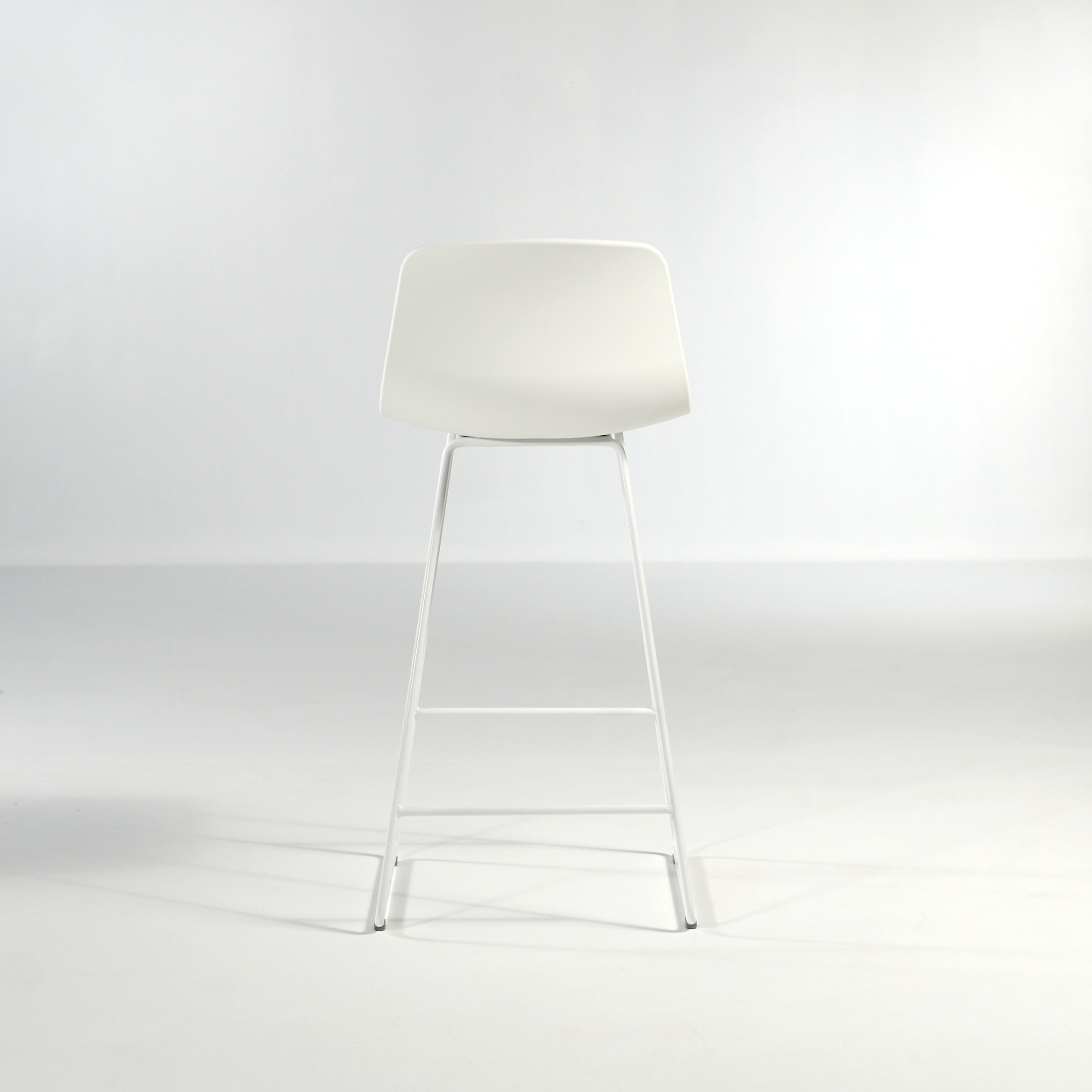 Inclass Varya Sled Base Stool - commercial grade -made in Spain ...