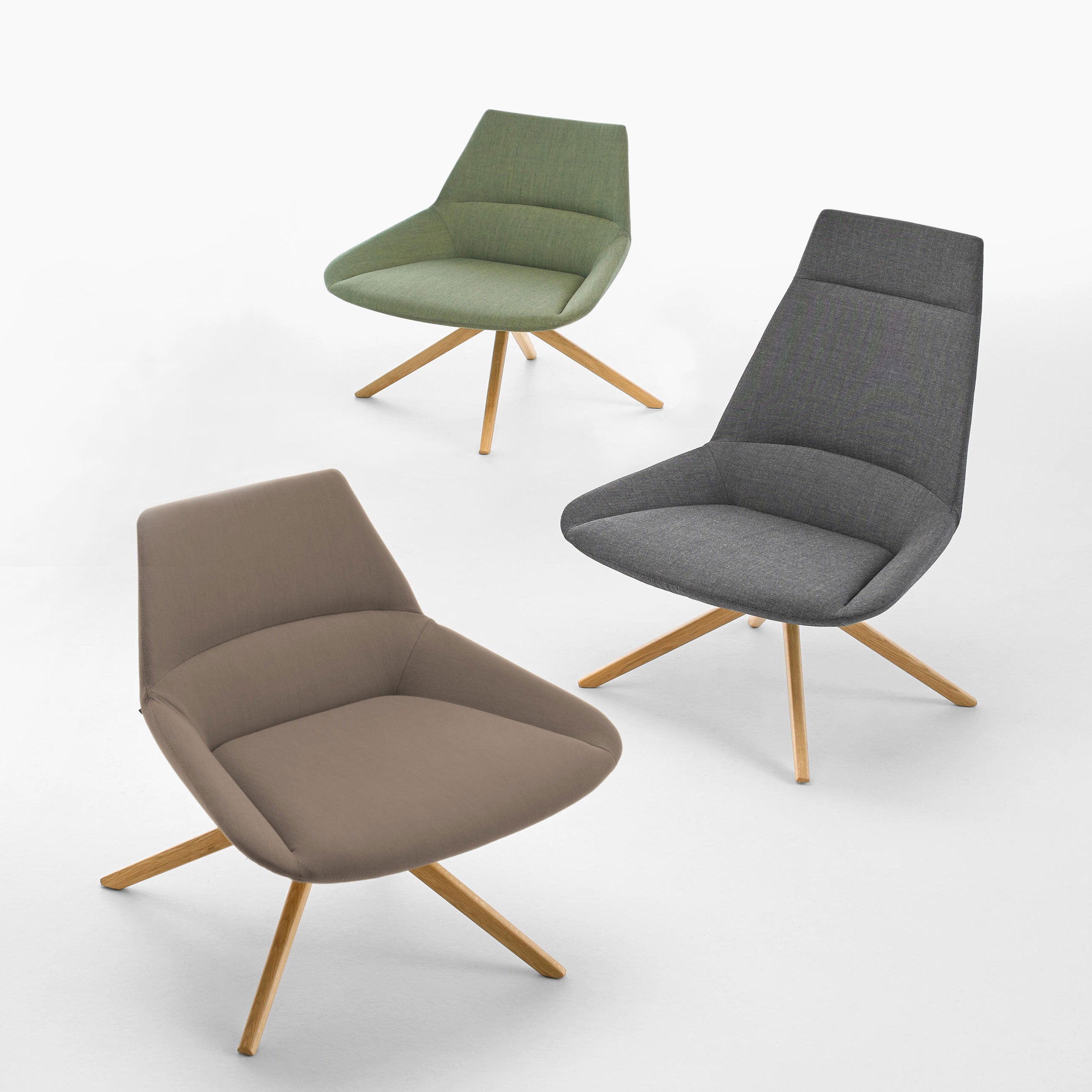 Inclass Dunas XL Wood, High Back Swivel Armchair – Spencer Interiors