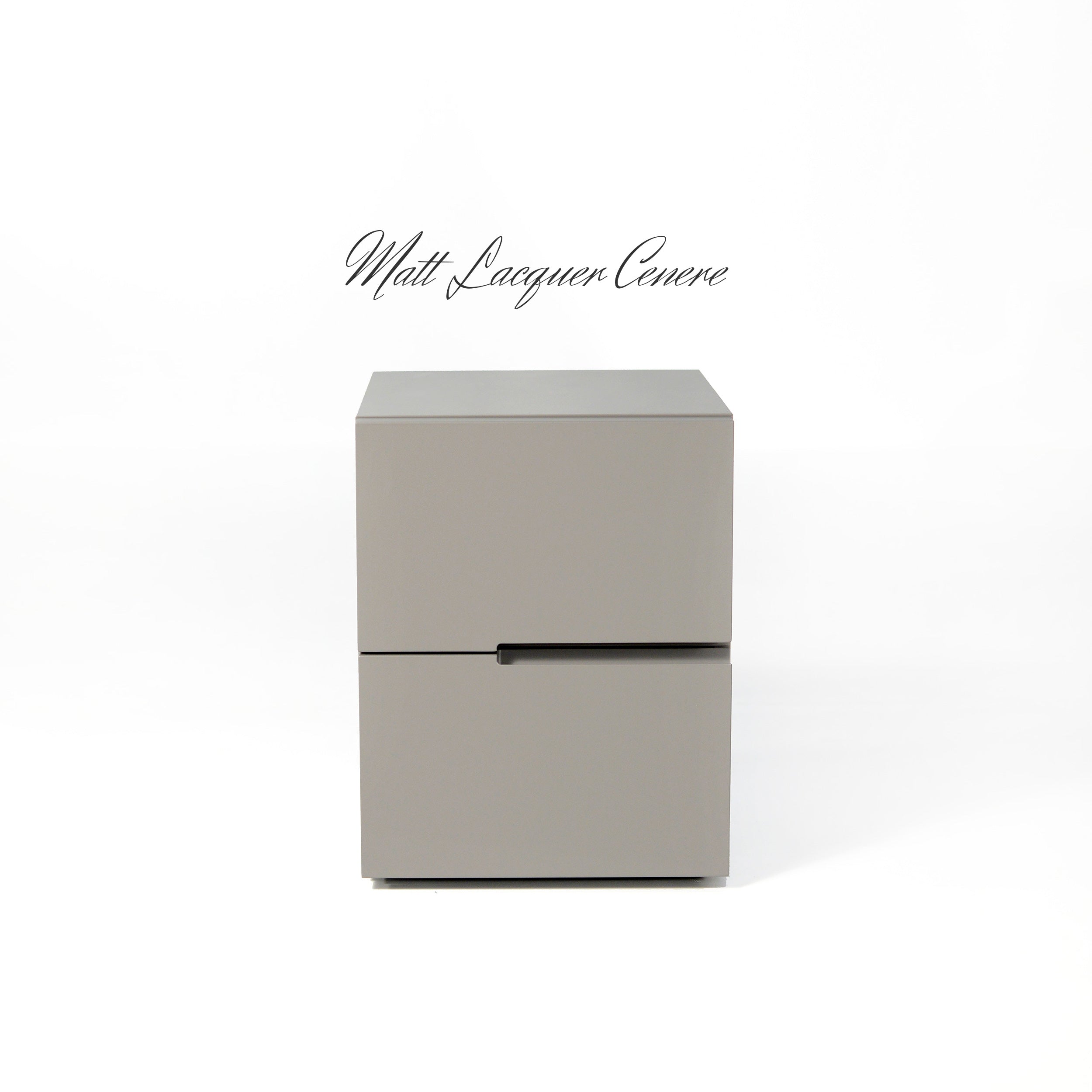 Pianca Segno 2 Drawer Nightstand – Spencer Interiors