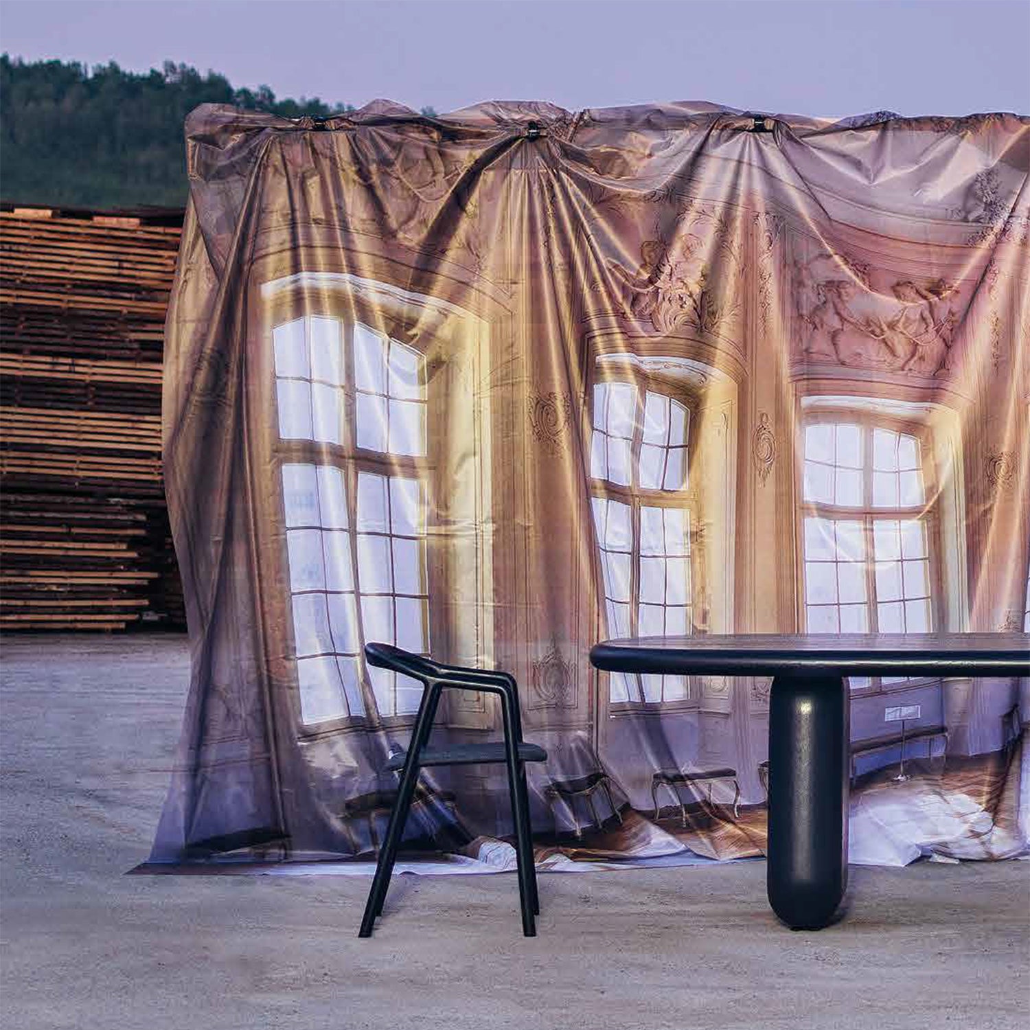 WOAK, Cairn Table in solid wood – Spencer Interiors