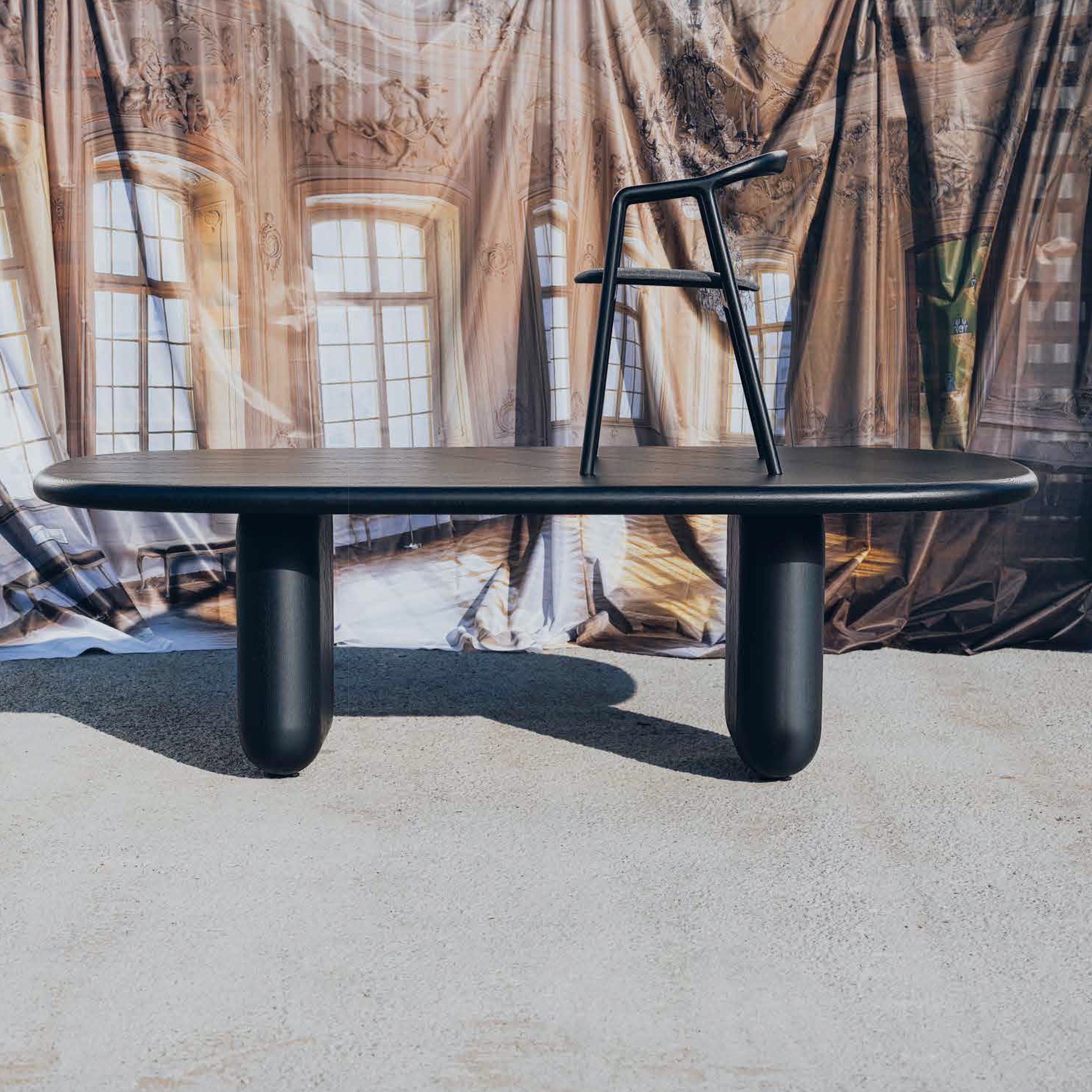 WOAK, Cairn Table in solid wood – Spencer Interiors