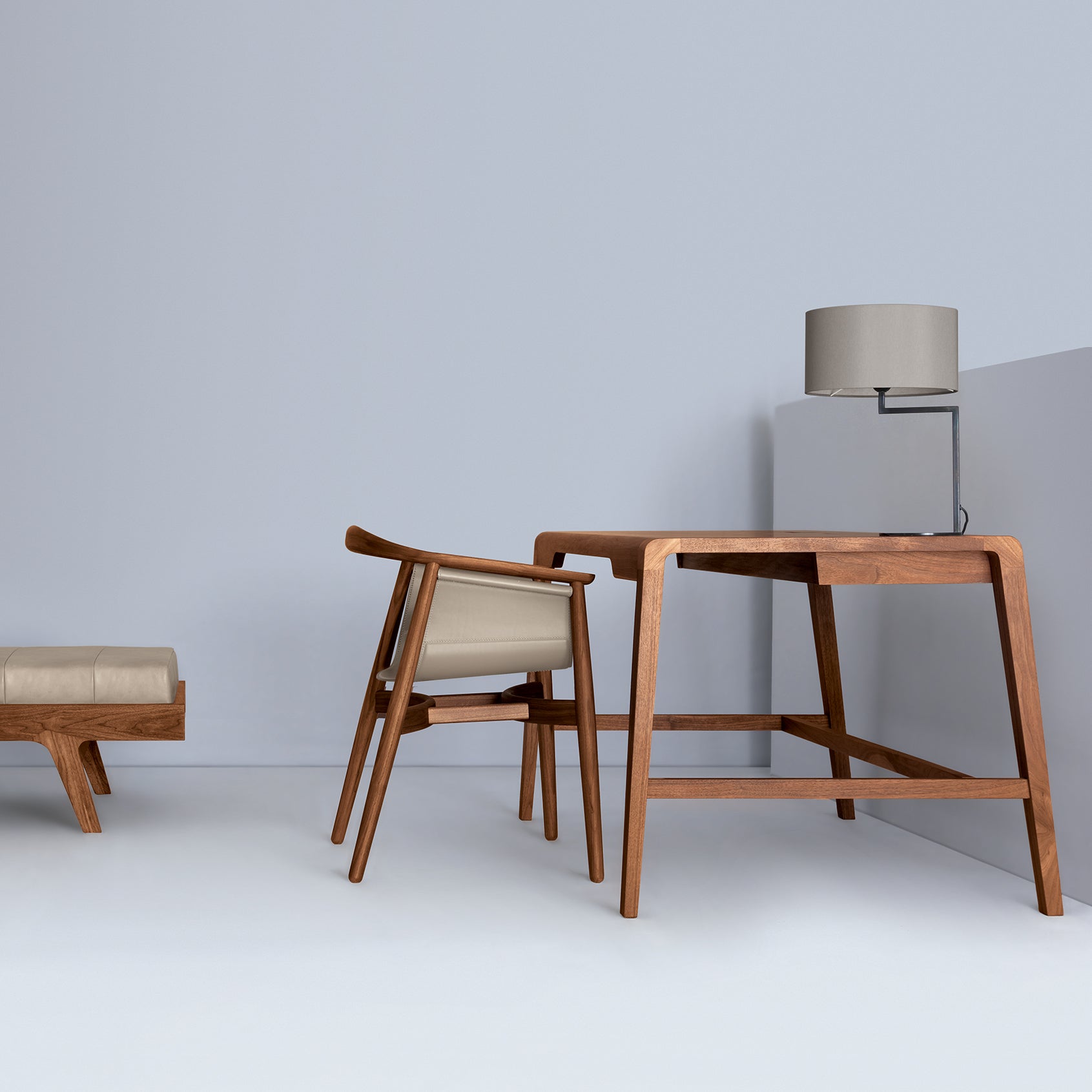 Zeitraum Secret Desk in Solid Wood – Spencer Interiors